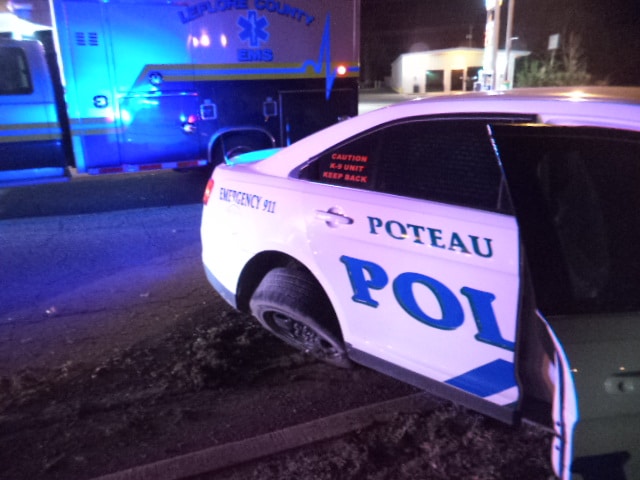 Poteau Police Officer involved in Accident - OKW News
