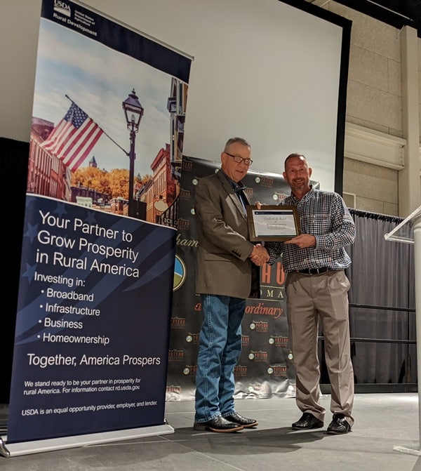 Kenneth Corn Presents USDA Grants to Local Entities - OKW News