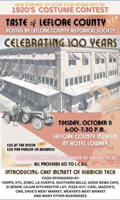 TASTE OF LEFLORE COUNTY COMING OCT 11TH - OKW News
