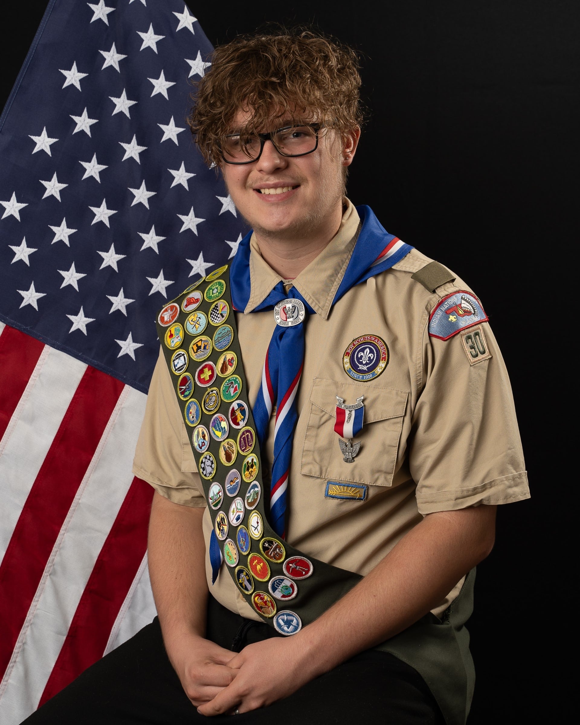 Ethan Tolleson becomes Eagle Scout - OKW News