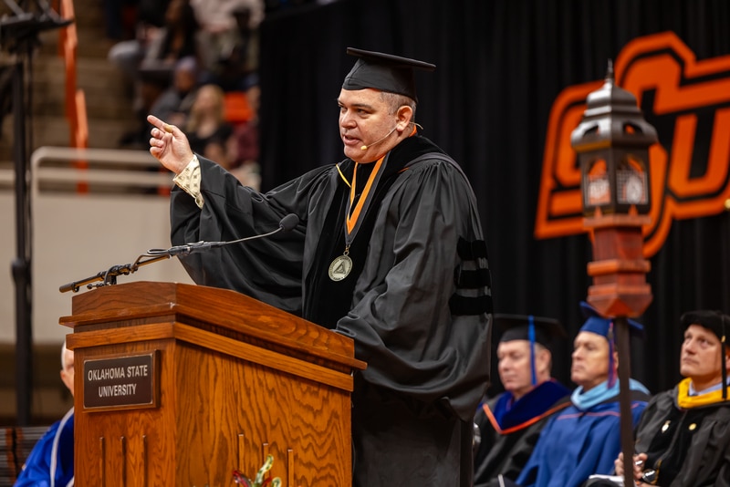 Crutchmer shares lessons of strength and resilience with OSU graduates ...